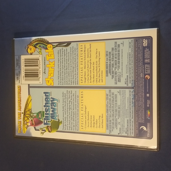 Dreamworks | Media | Dreamworks Double Feature Flushed Away A Sharks ...